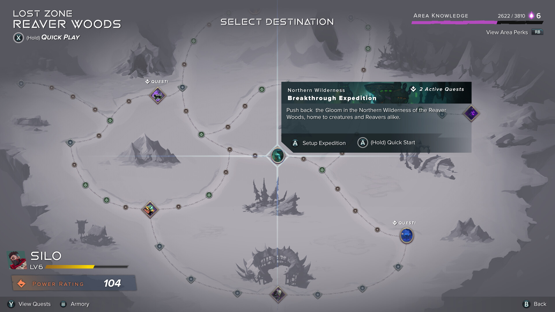 Wayfinder - Early UI Concepts