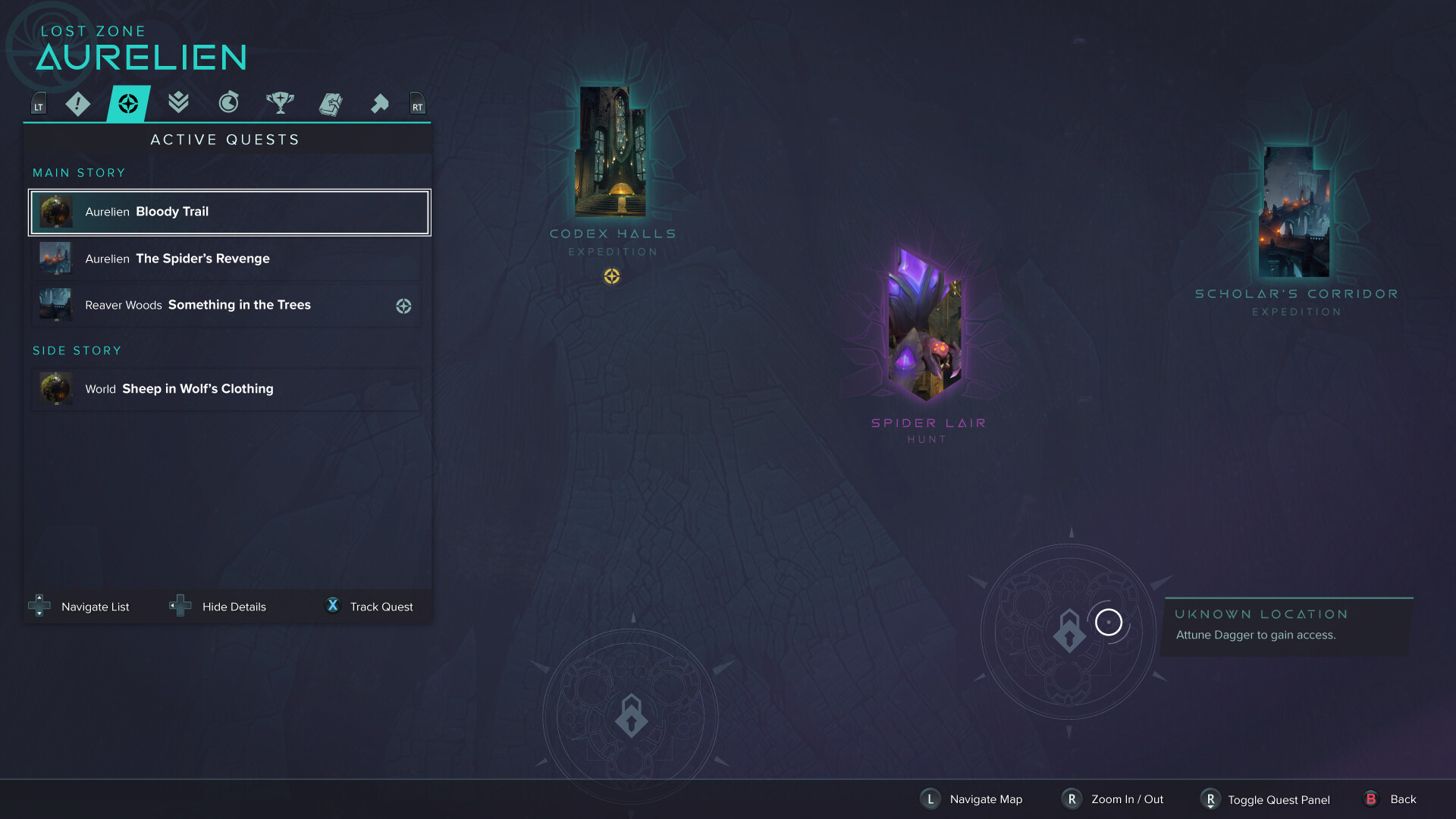 Wayfinder - Early UI Concepts