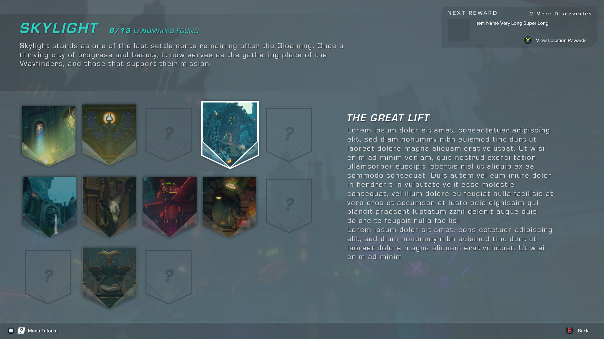 Wayfinder - Early UI Concepts